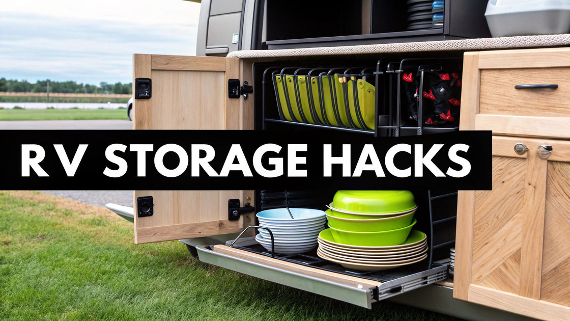 8 Smart RV Kitchen Storage Ideas for 2025 – HYDAWAY Official Store