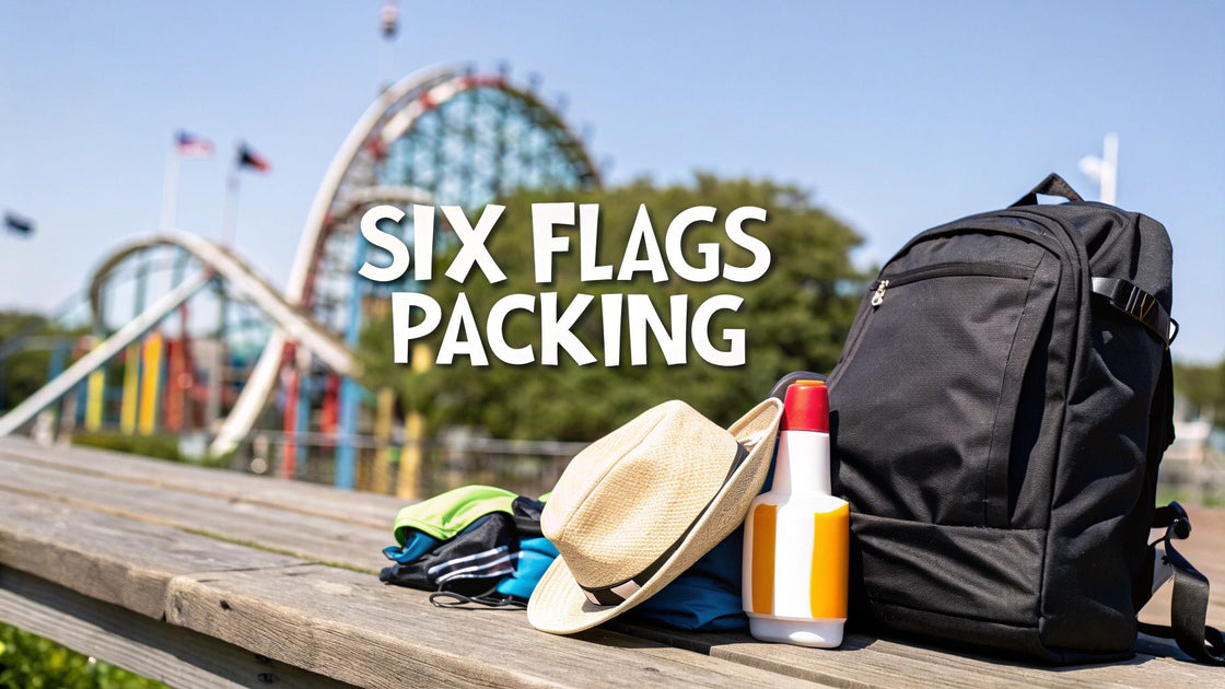 What to Bring to Six Flags: A Pro Packing Guide for 2024 – HYDAWAY ...