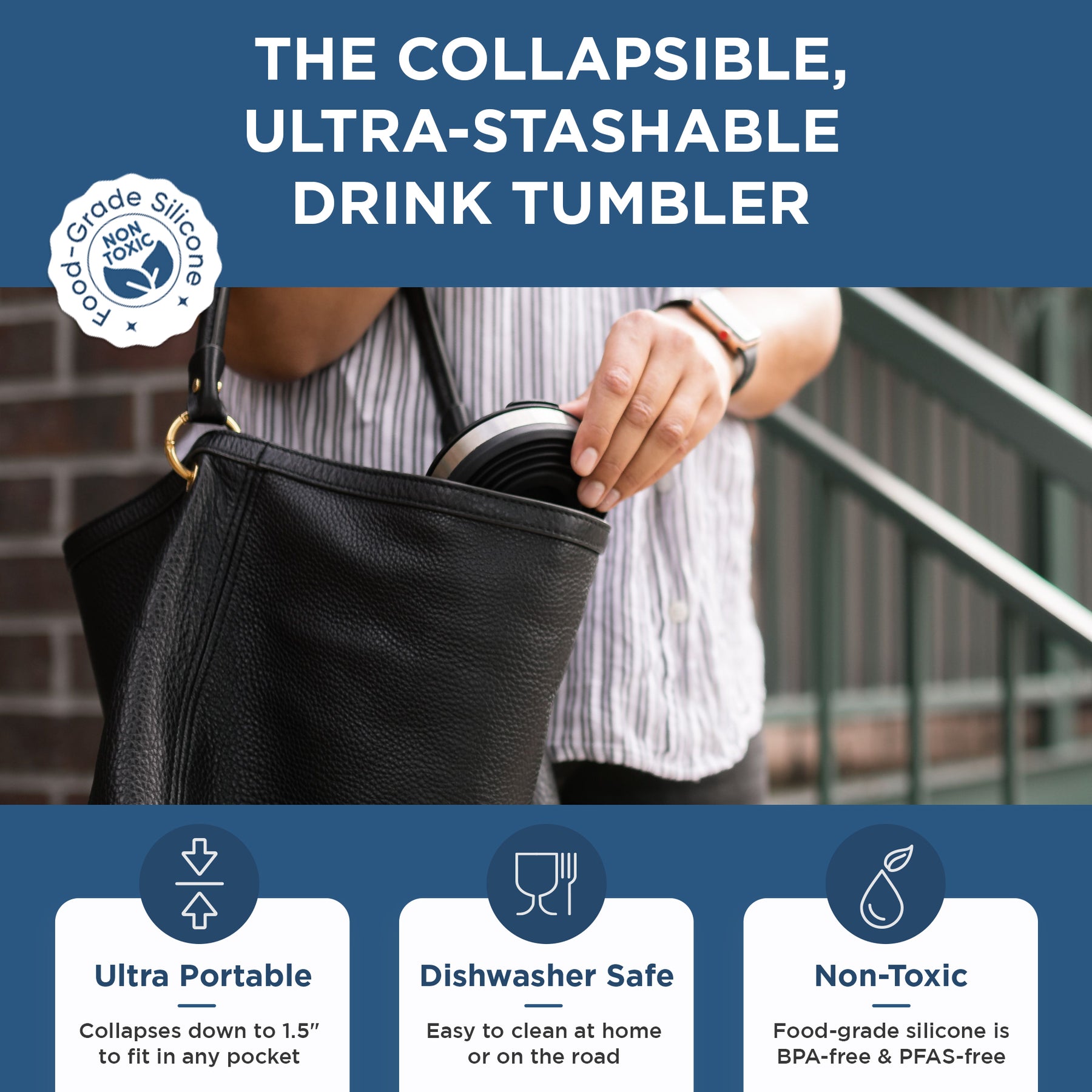 Collapsible Insulated Drink Tumbler – HYDAWAY Official Store