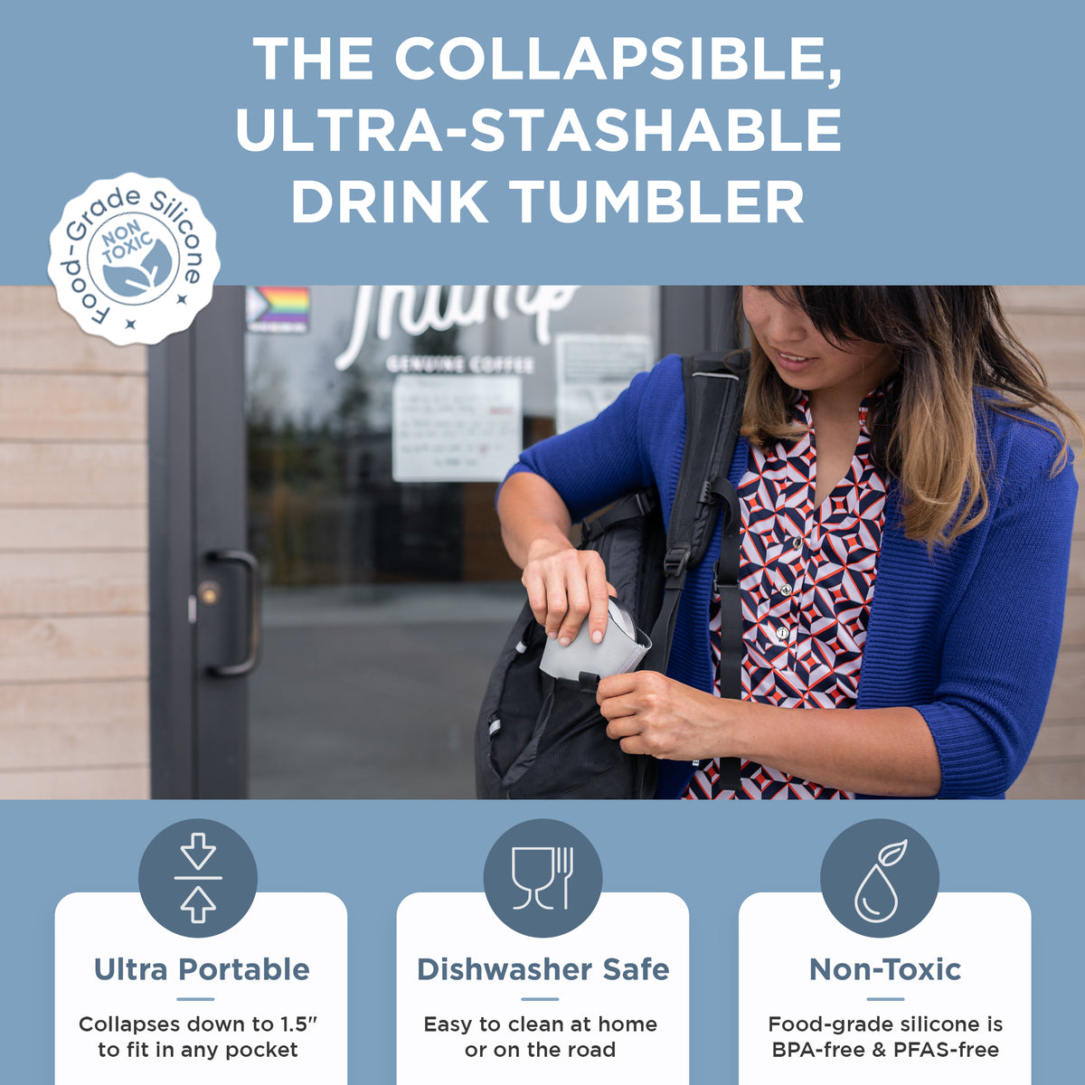 Collapsible Insulated Drink Tumbler – HYDAWAY Official Store
